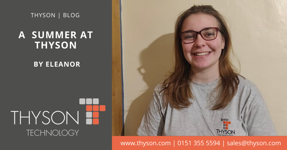 A summer at Thyson - Thyson Technology